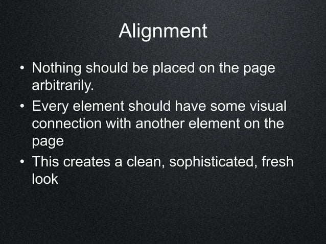 The four basic principles | PPTX | Design | Fine Art