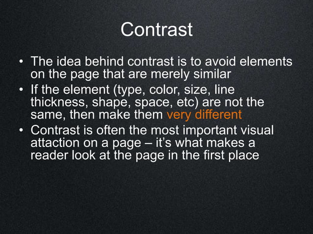 The four basic principles | PPTX | Design | Fine Art