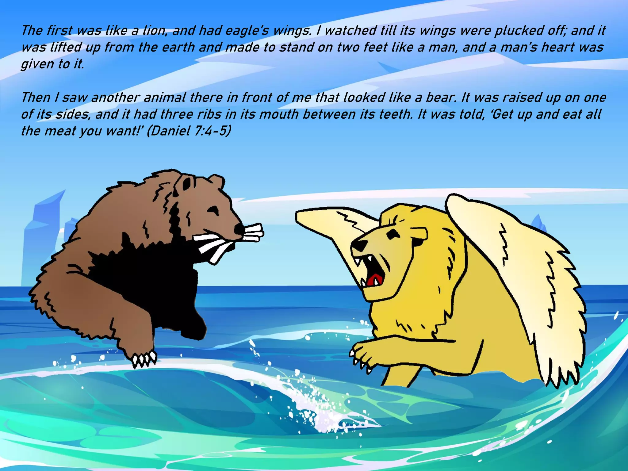 The Four Beasts - A Bible Study of Daniel 7 for Older Children | PDF