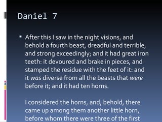 The four beasts of daniel 7 pdf | PDF