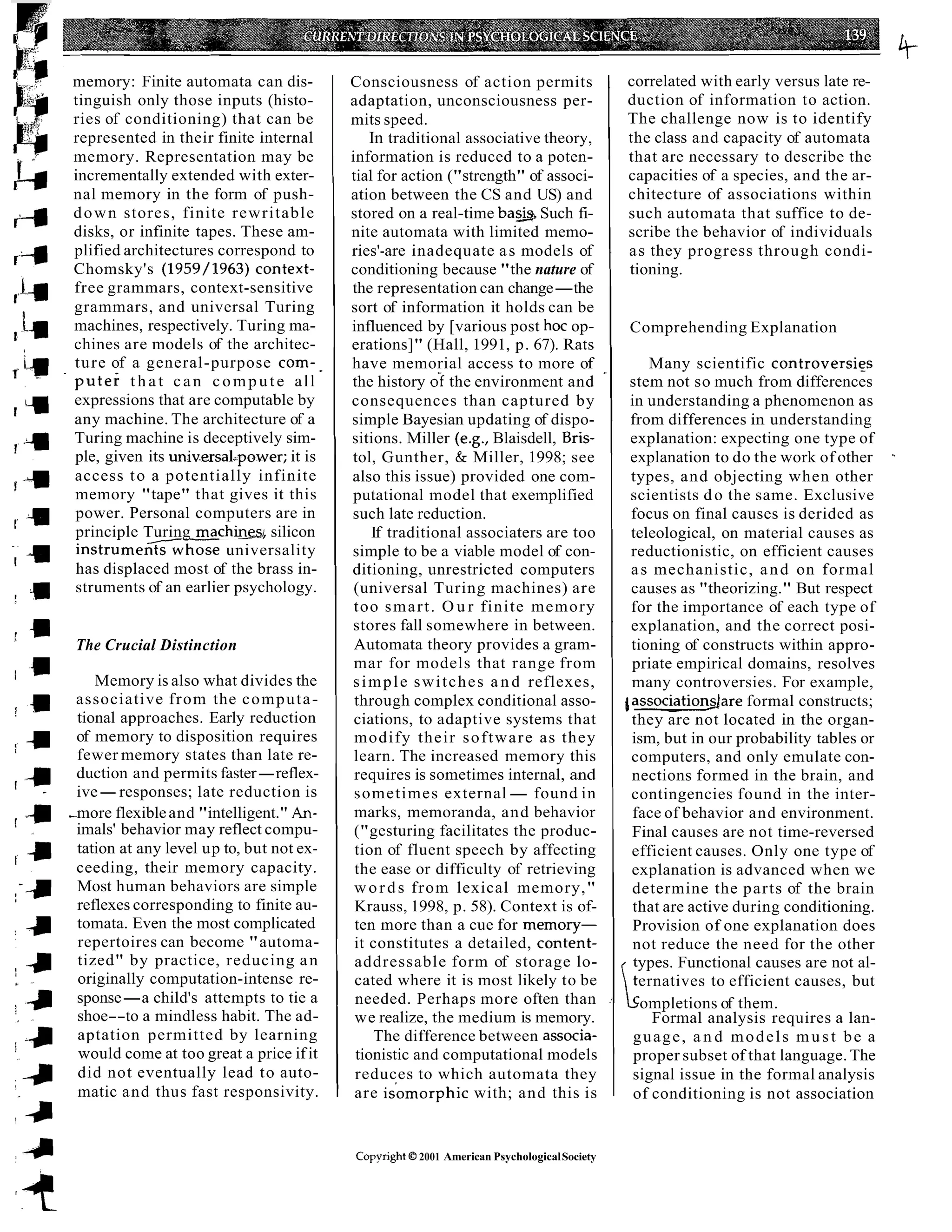 The four causes of behavior | PDF