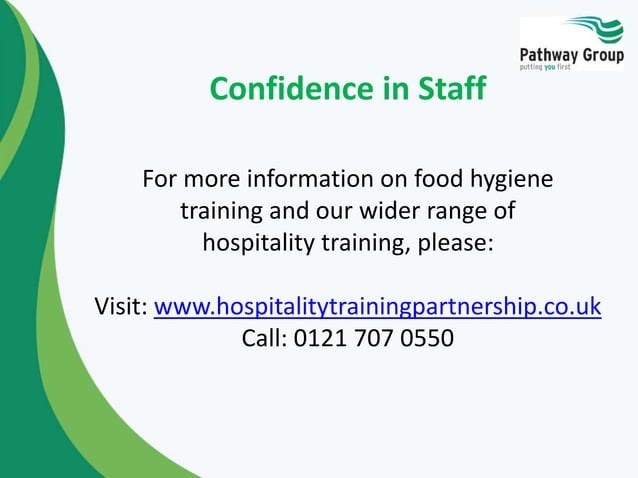 The Four C’s of Food Hygiene and Safety | PPTX