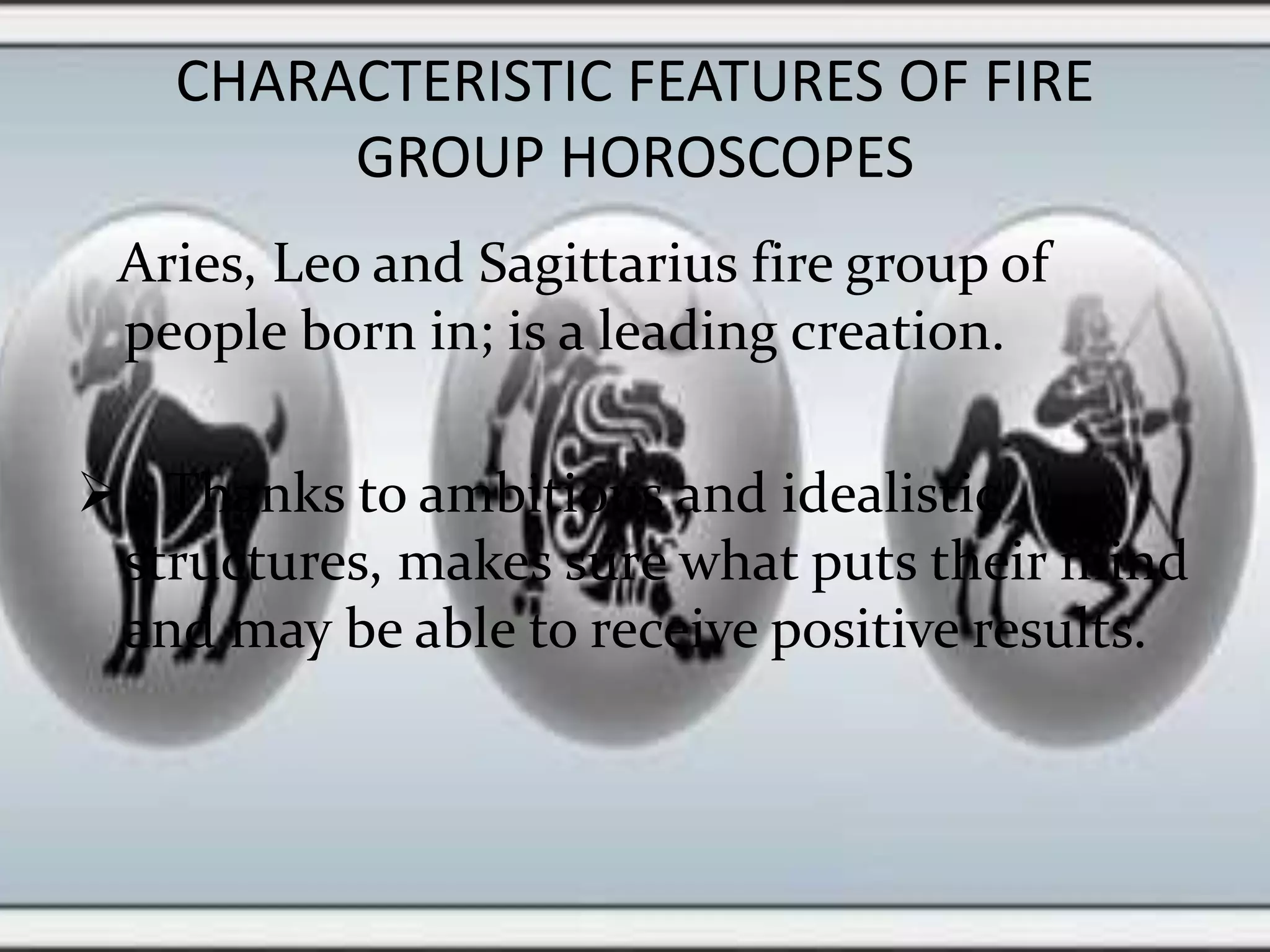 The four elements and horoscopes.pptxx | PPTX