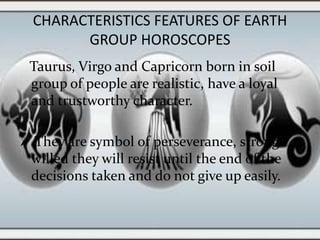 The four elements and horoscopes.pptxx | PPTX