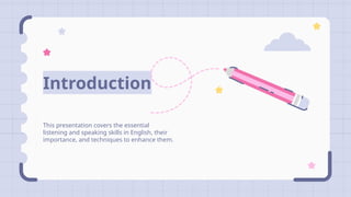 The Four English Skills: listening reading writing.pptx