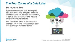 The Four Essential Zones of a Healthcare Data Lake | PPTX