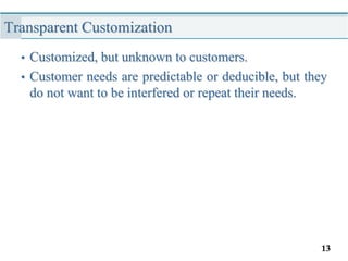 The four faces of mass customization v1 | PPTX