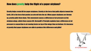 The four forces acts on flight .pptx