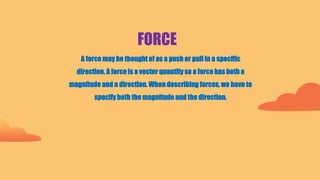 The four forces acts on flight .pptx