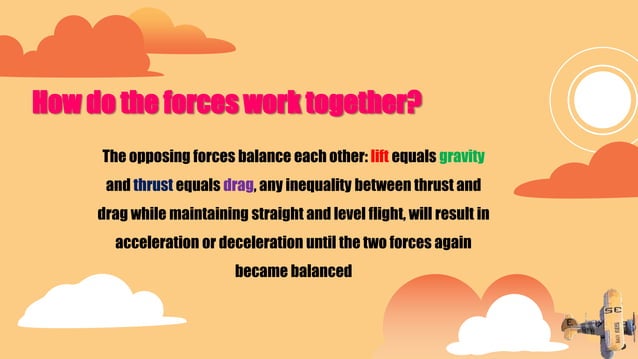 The four forces acts on flight .pptx
