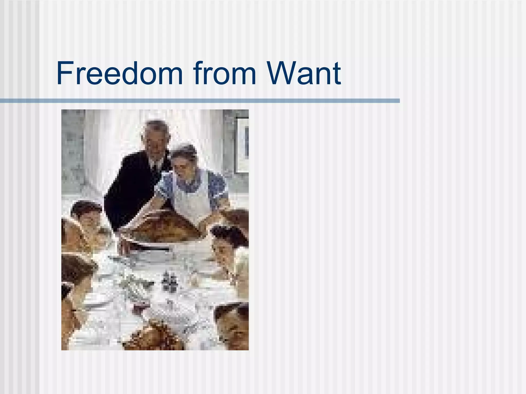 The Four Freedoms | PPT