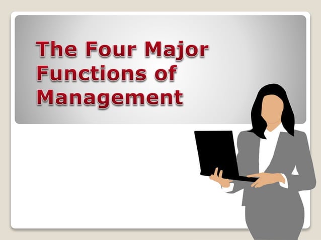 The Four Functions of Management | PPSX