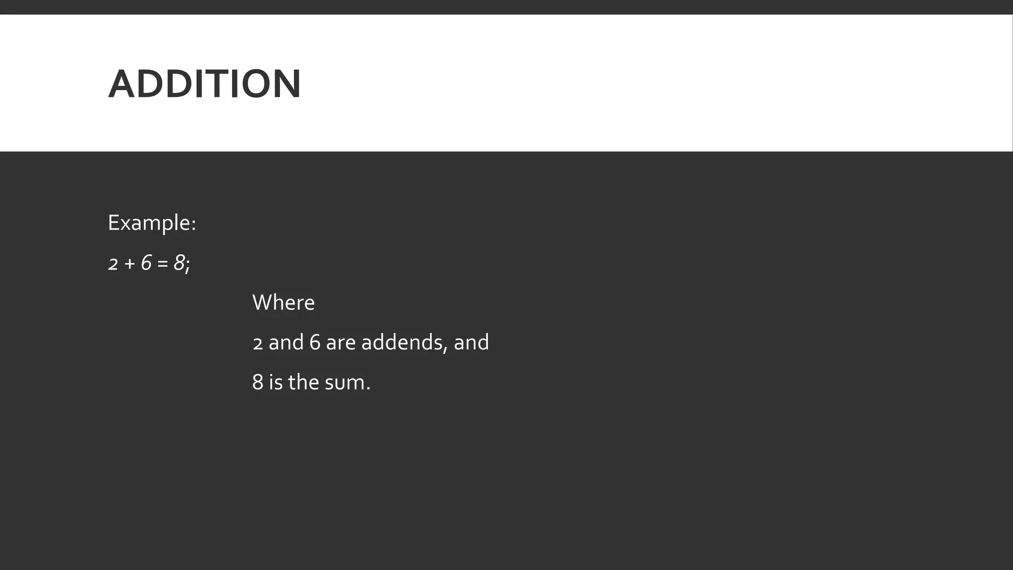 The four fundamental operations | PPTX