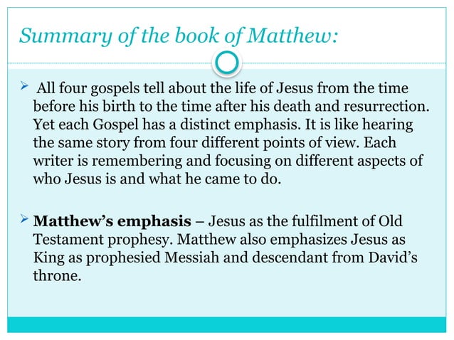 The Four Gospels PowerPoint Presentation | PPTX | Christianity ...