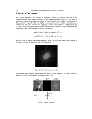 The fourier transform for satellite image compression | PDF
