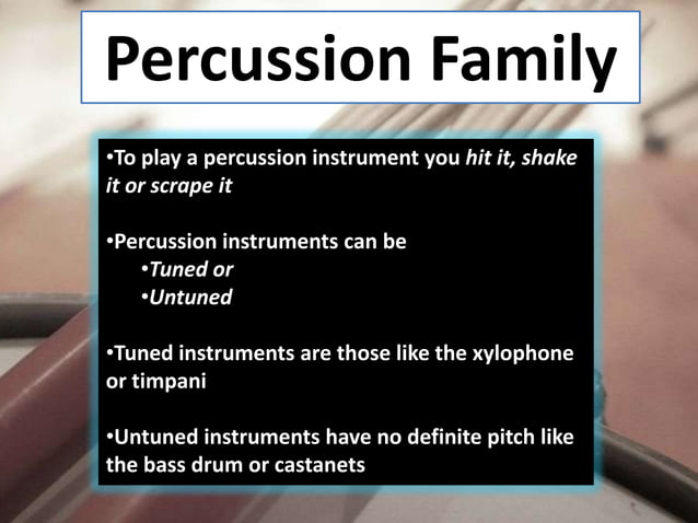 The four instrument families of the orchestra! | PPTX | Music ...
