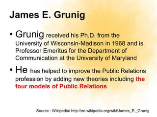 The four models of pr | PPTX