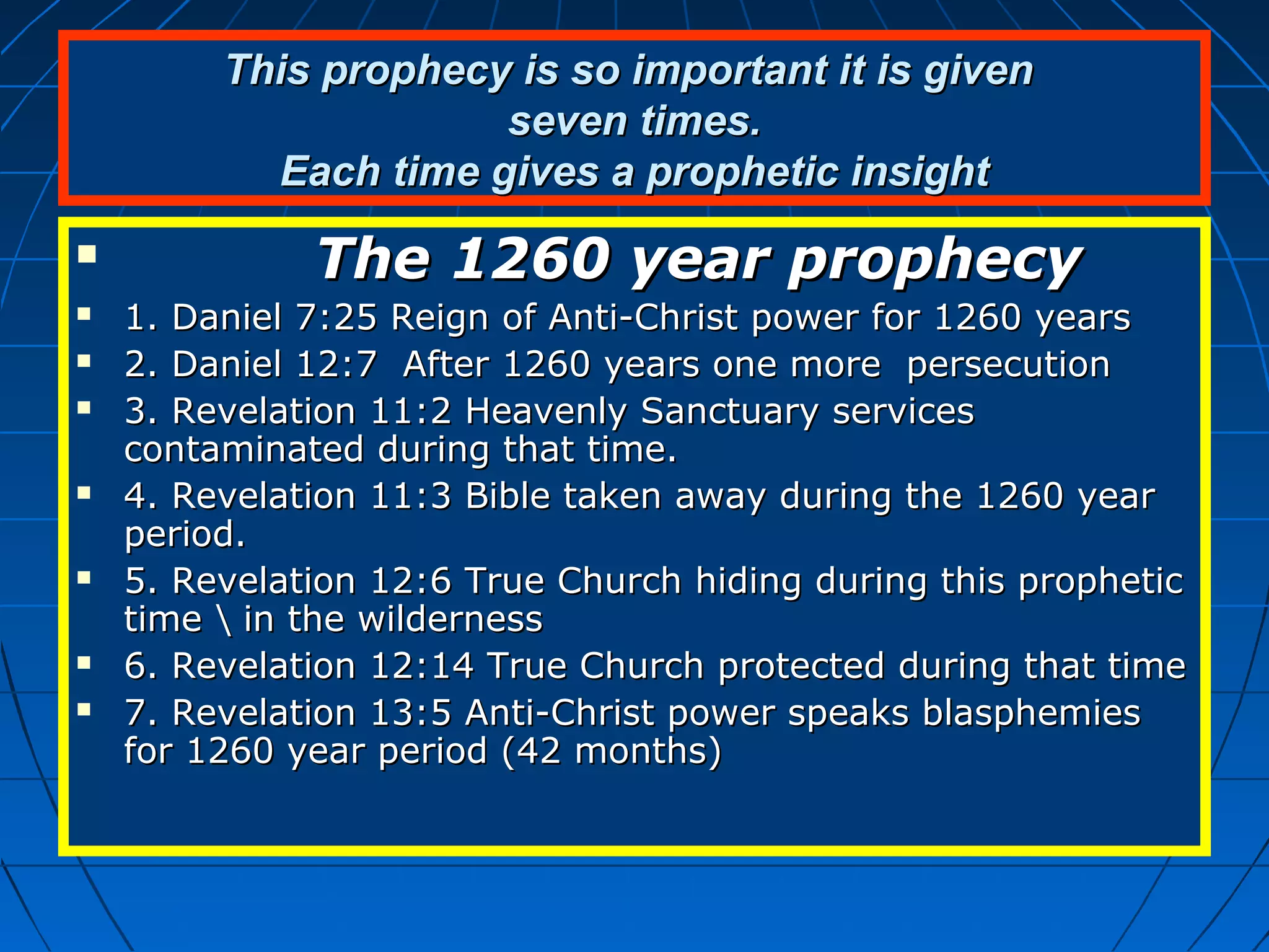 The four phases of the anti christ power | PPT