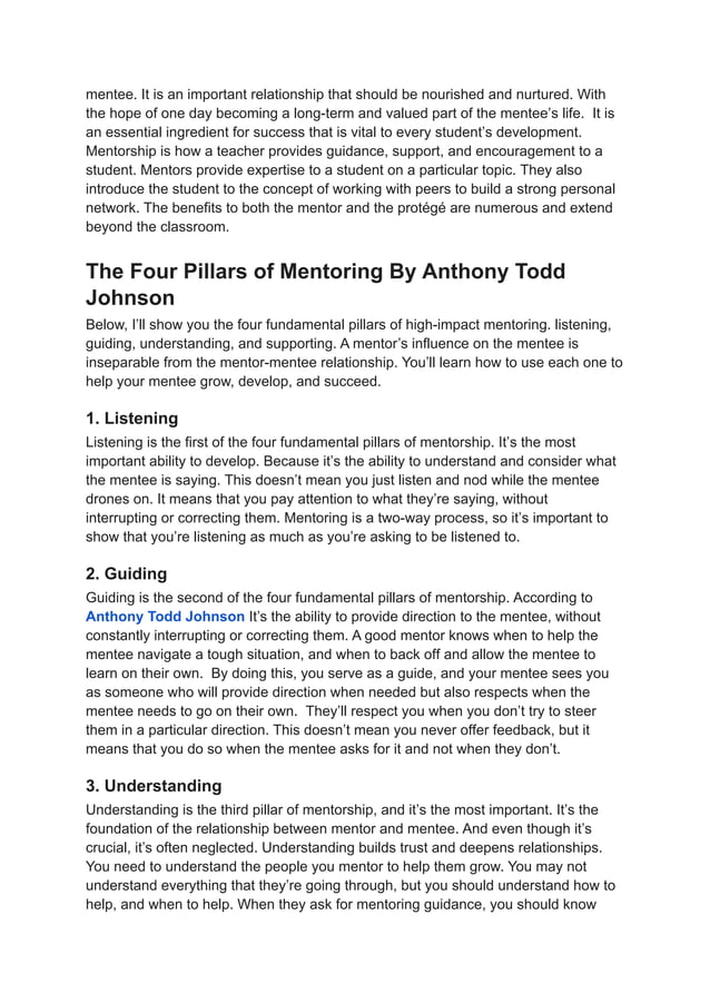 High-Impact Mentoring | PDF