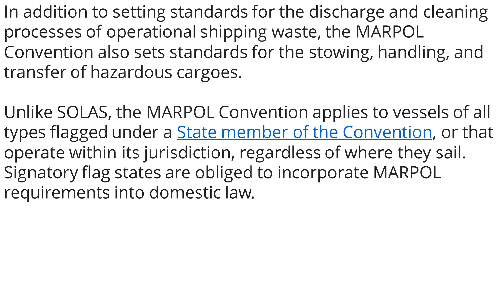The four pillars of international maritime law | PDF