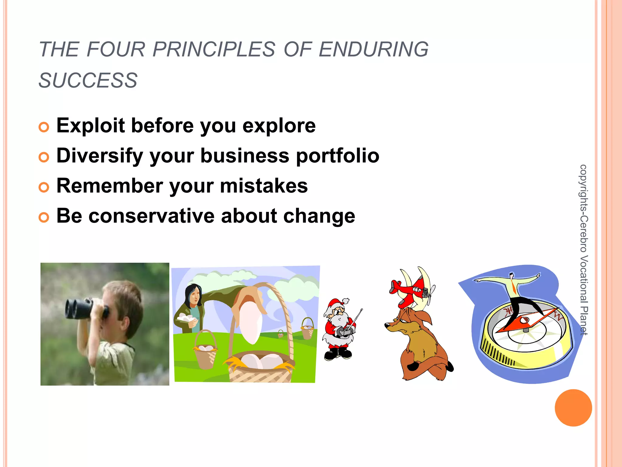 The four principal of enduring success | PPTX