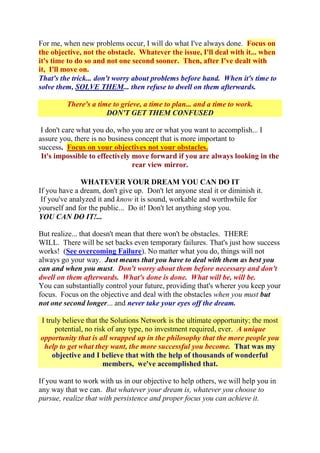 The four principles of success | PDF