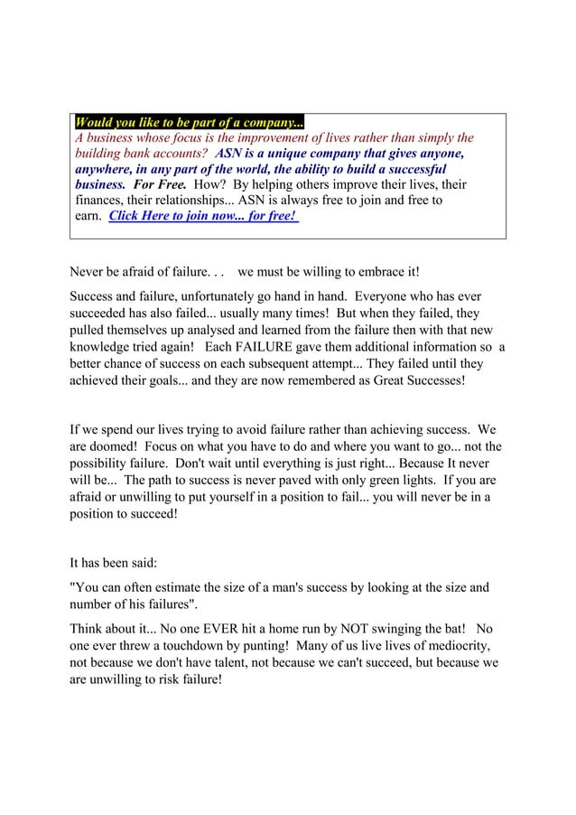 The four principles of success | PDF