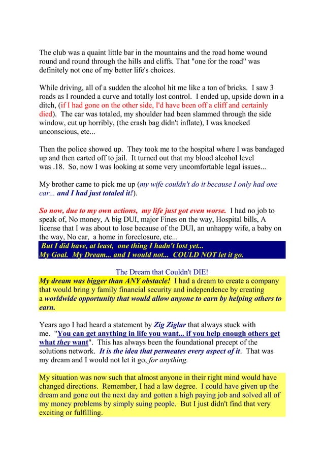 The four principles of success | PDF