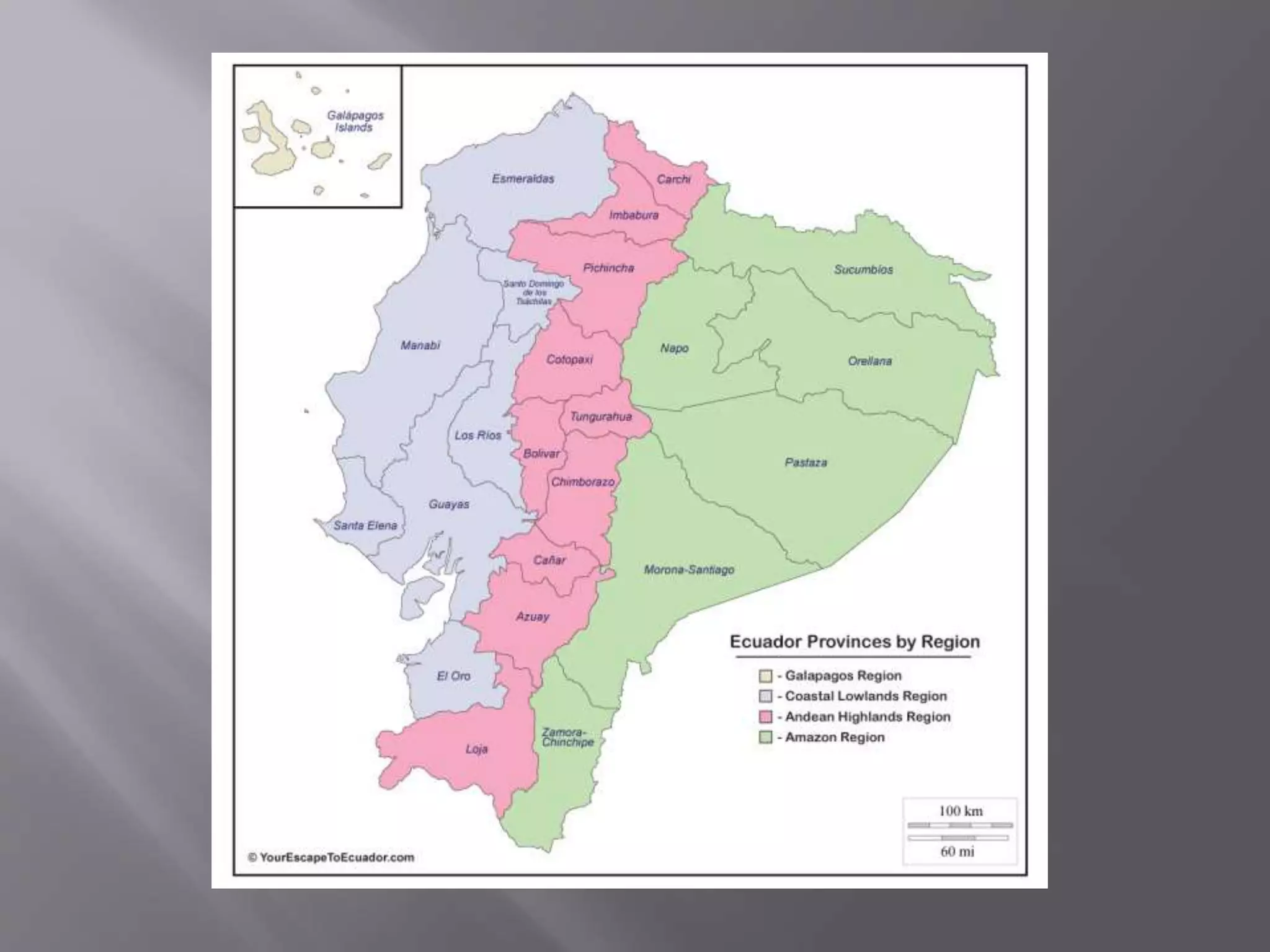 The four regions of ecuador | PPTX