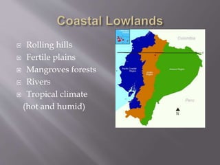 The four regions of ecuador | PPTX