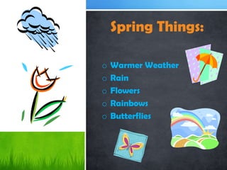 The four seasons | PPTX