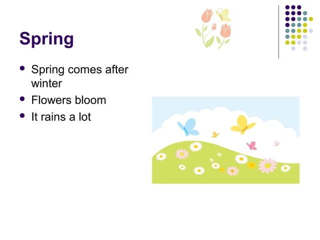 The four seasons by smart | PPT