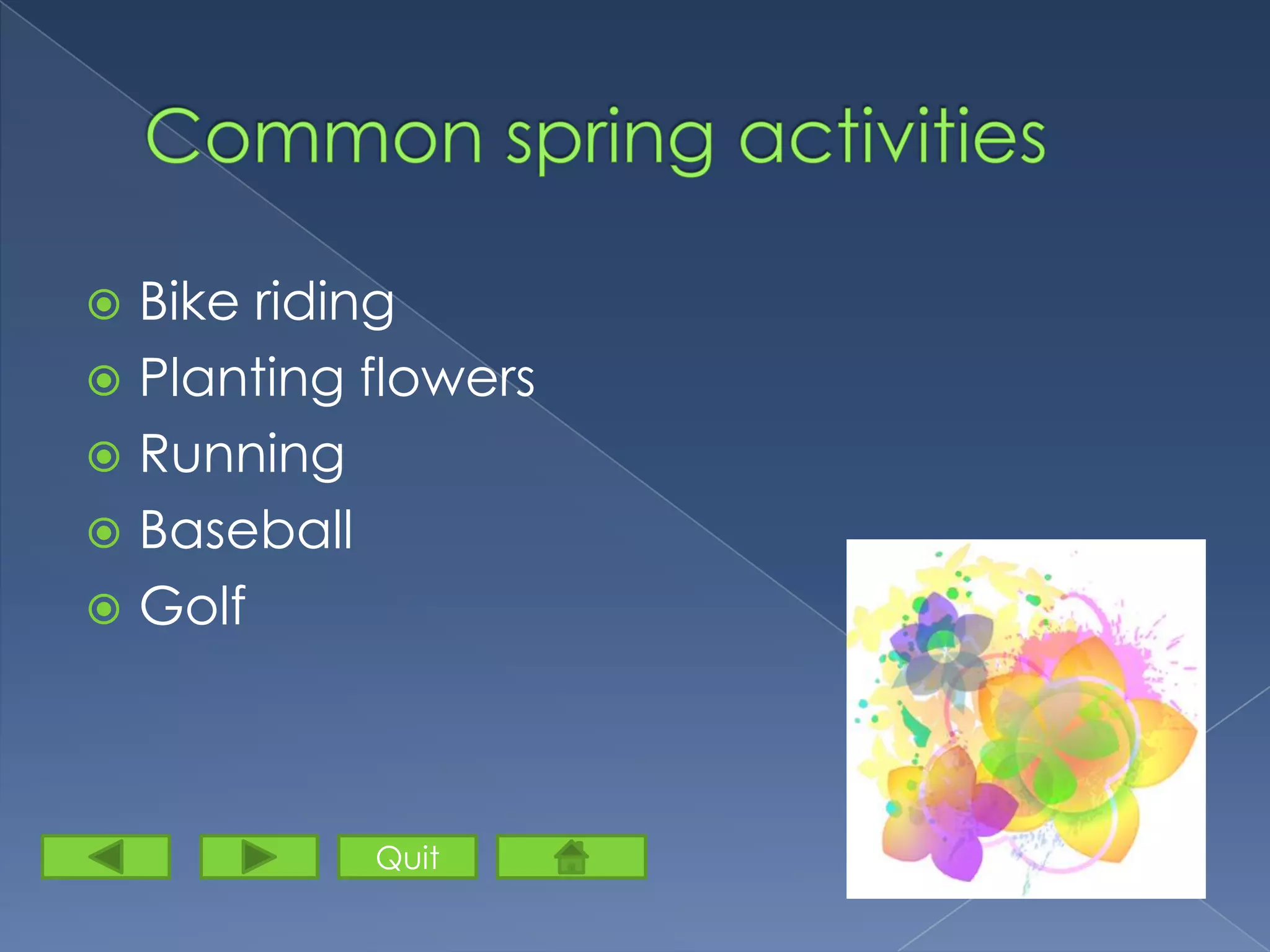 The Four Seasons Of Michigan | PPTX