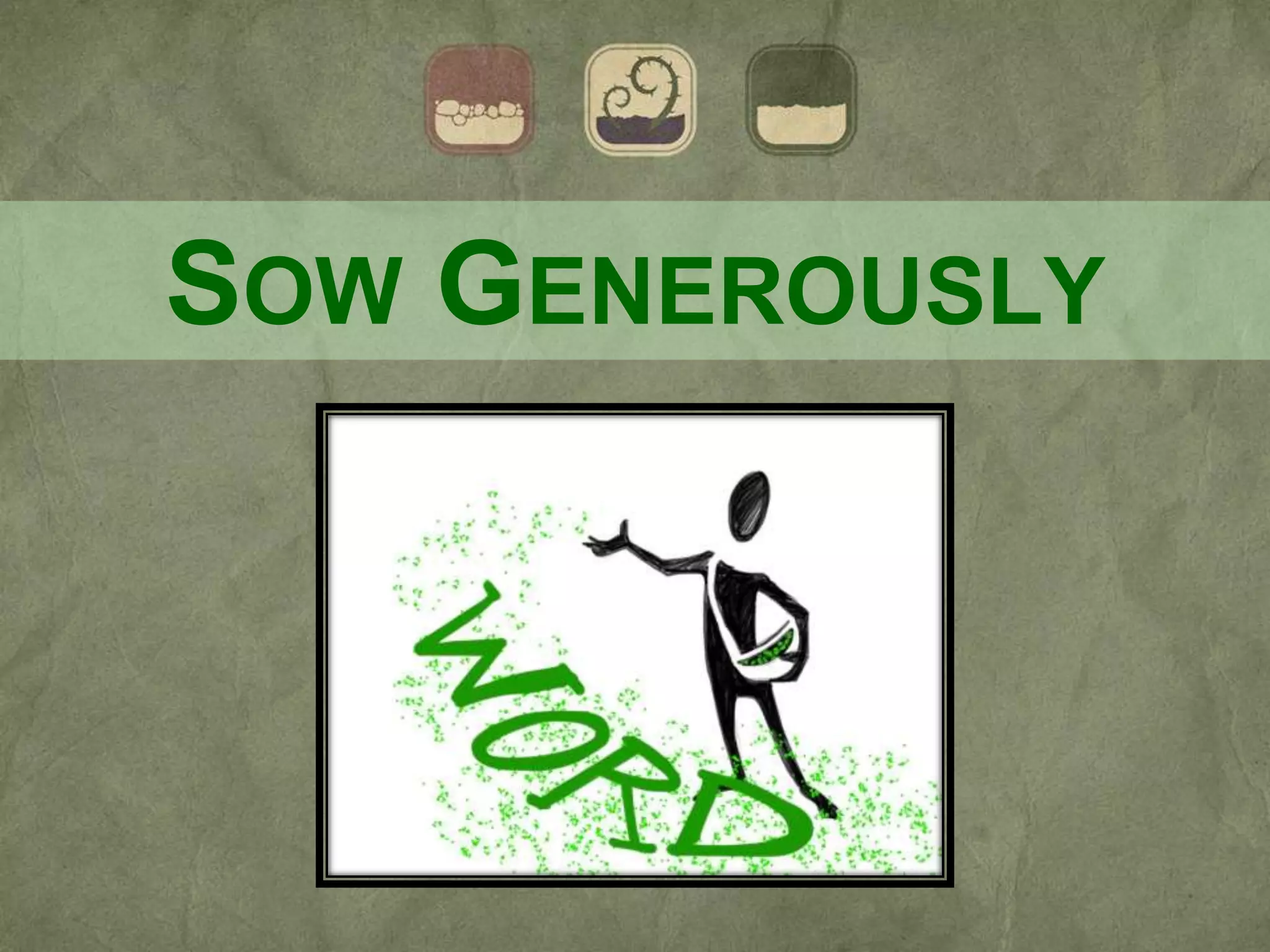 The Parable of the Four Soils from Mark 4:1-20 | PPTX