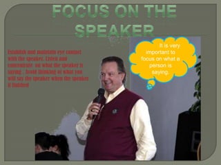 The Four Stages Of Active Listening | PPTX