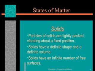 The four states of matter (chemistry) | PPT