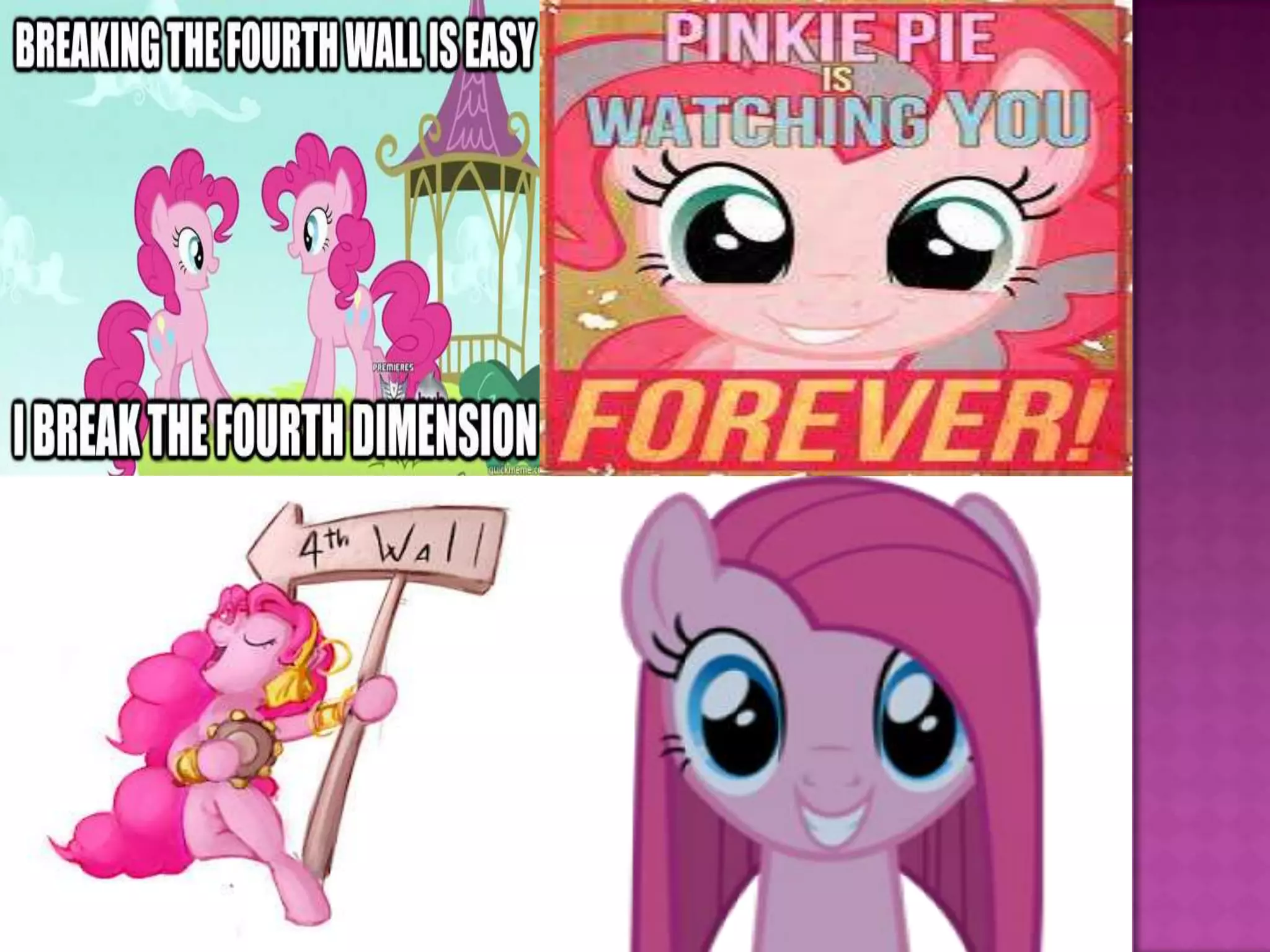 Pinkie Pie And The Fourth Wall | PPTX
