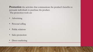 The four variables of the marketing mix | PPTX | Marketing and ...