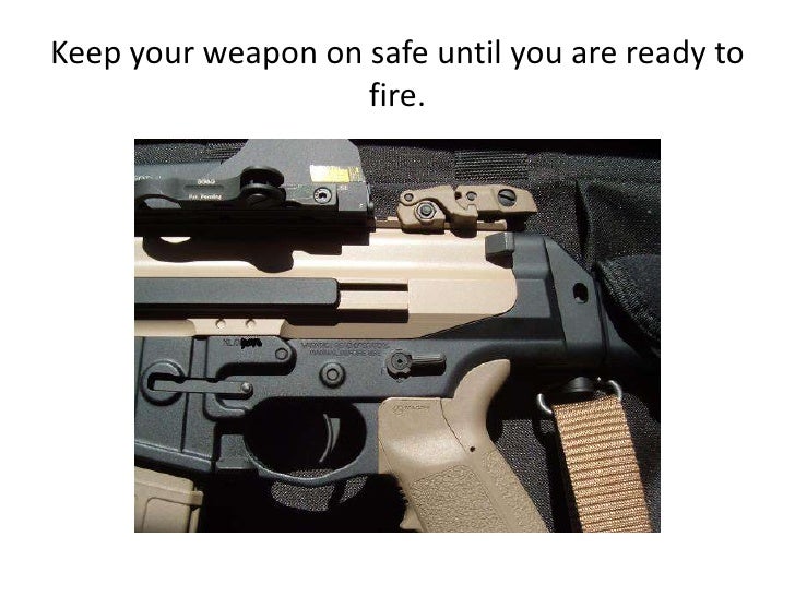 The Four Weapons Safety Rules the-four-weapons-safety-rules