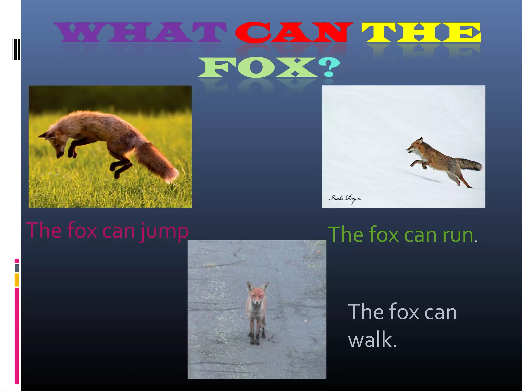 The fox daniel casabona 5ºa | PPT | Large Animals | Pets
