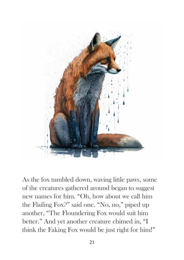 The Fox: An Illustrated Childrens' Book using Generative AI | PDF