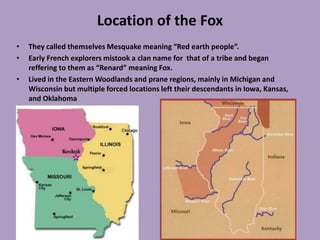 The fox tribe | PPTX
