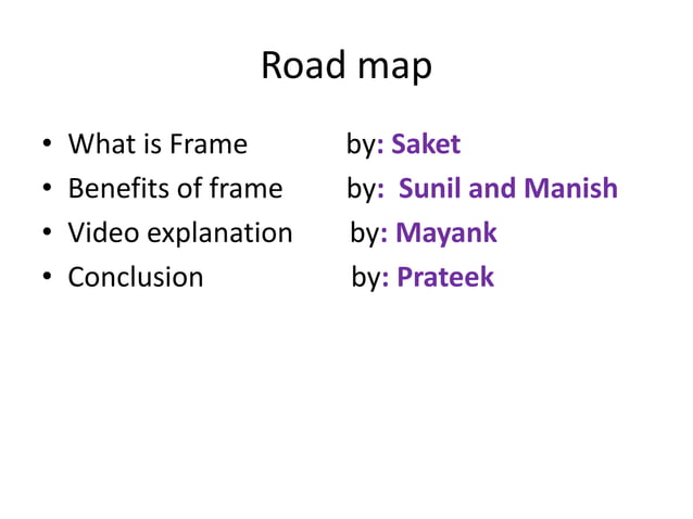 Importance of framing of message | PPTX