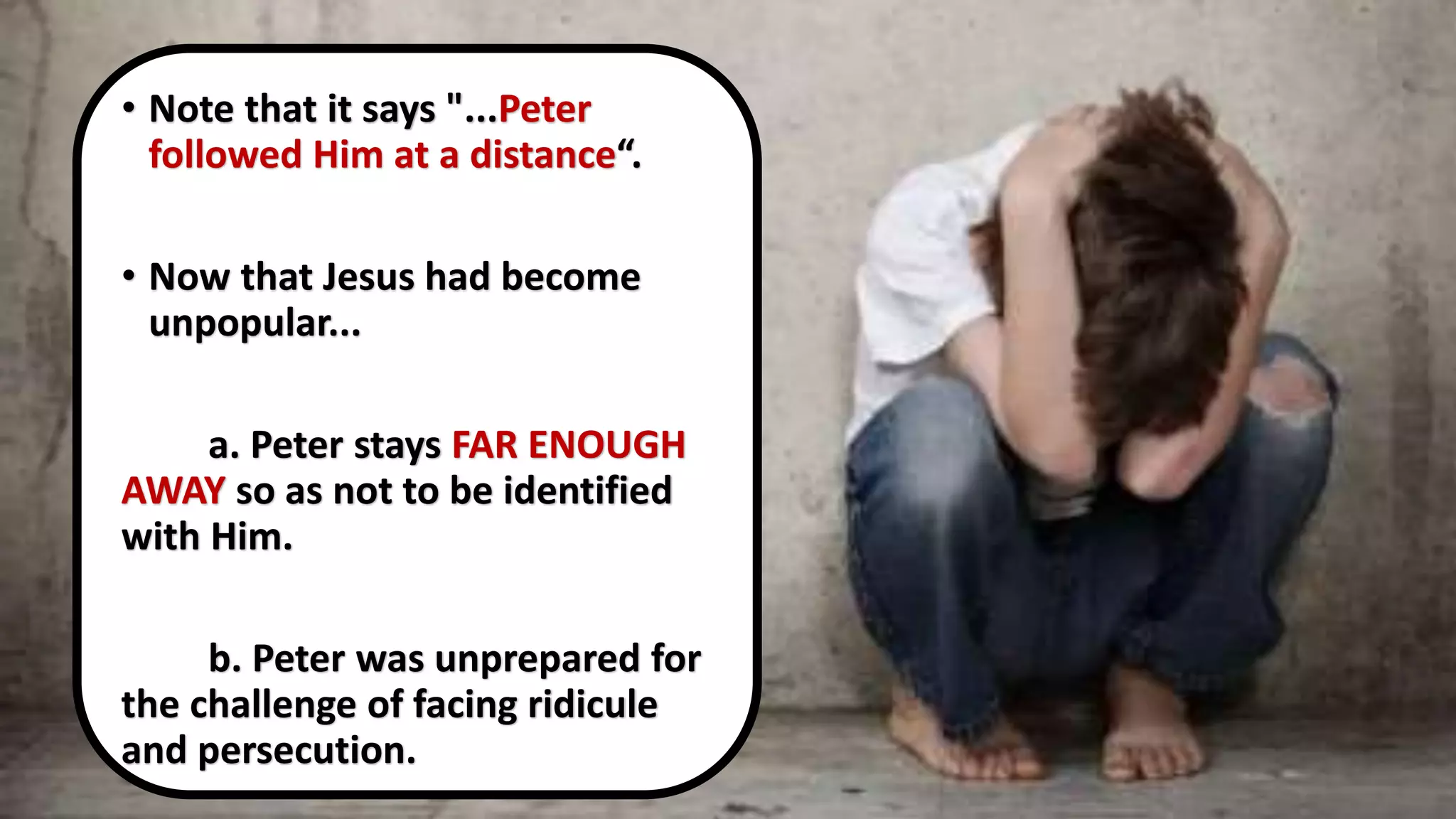 The Framework of a Backslider | PPTX