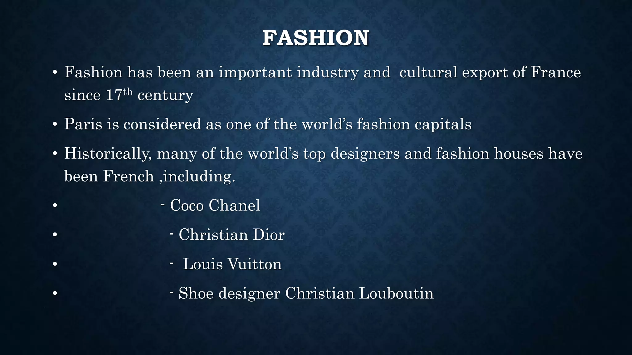 THE_FRANCE_CULTURE.pptx | Free Download