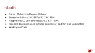 The FreeBSD - PRIMER | PPT