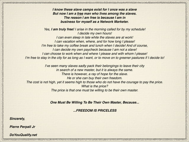 The freedom essay | PPT | Free Download