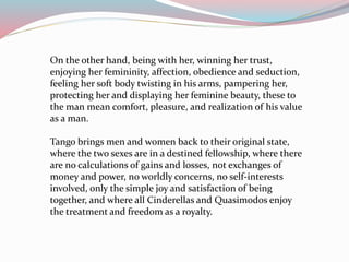 The freedom in tango | PPTX | Political Issues & policy | Politics