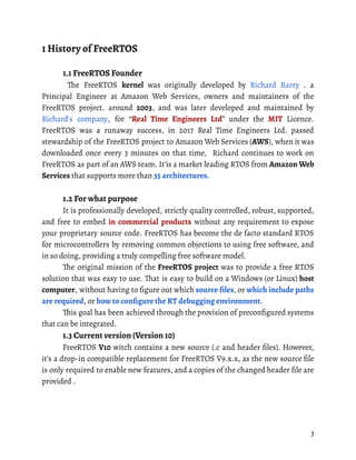 The Free RTOS kernel By Khaled AMIRAT | PDF
