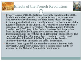 The French And American Revolution | PPT